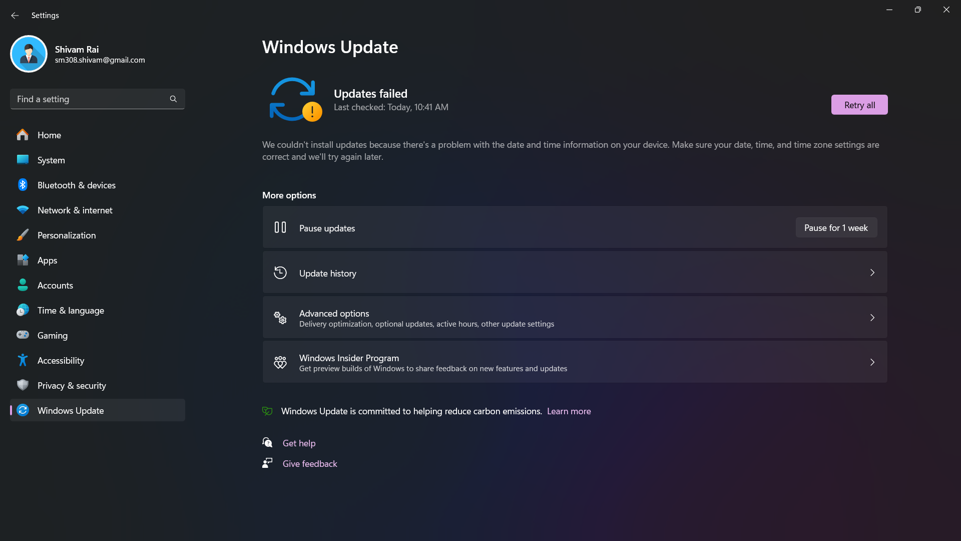 Cannot Download Update Stack Package Version 1201230740110